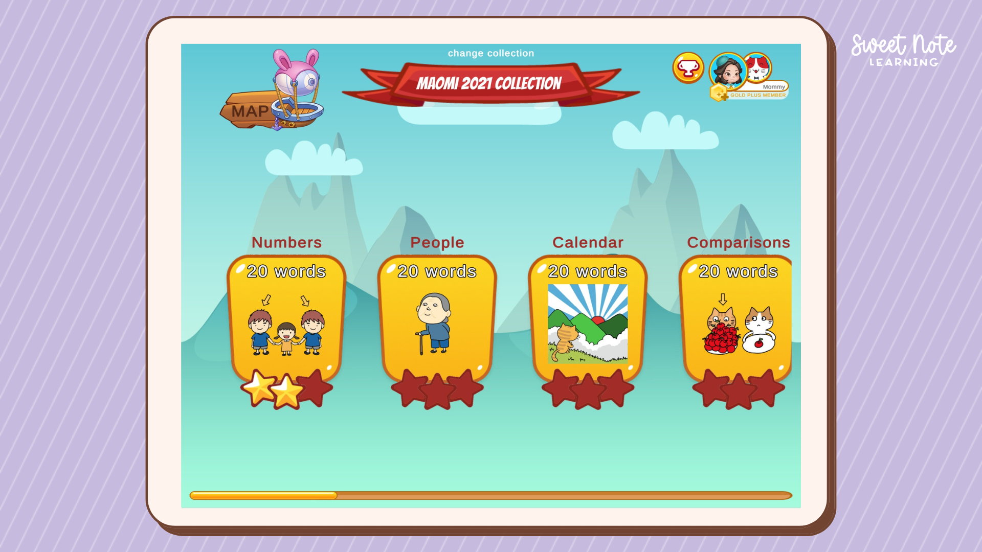 Maomi Stars: Chinese Character Learning Game